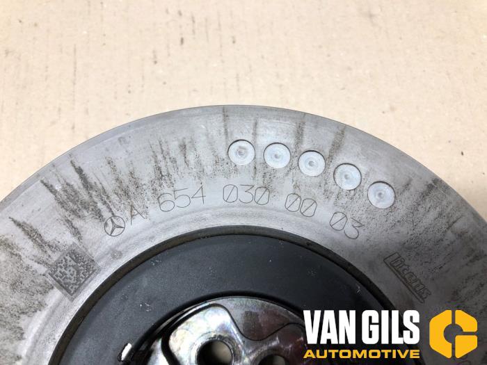 Vibration damper Mercedes Vito Tourer 2.0 116 CDI 16V - A6540300003 654