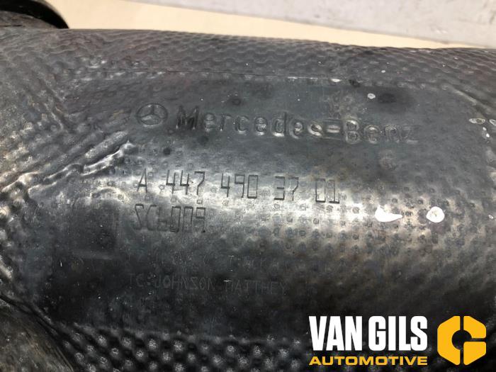 Particulate filter Mercedes Vito Tourer 2.0 116 CDI 16V - A4474903701