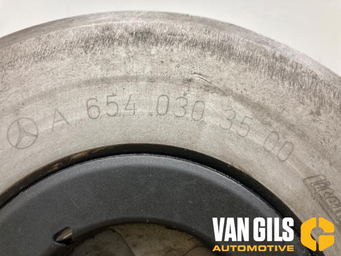 Crankshaft pulley Mercedes B - A6540303500 OM654920