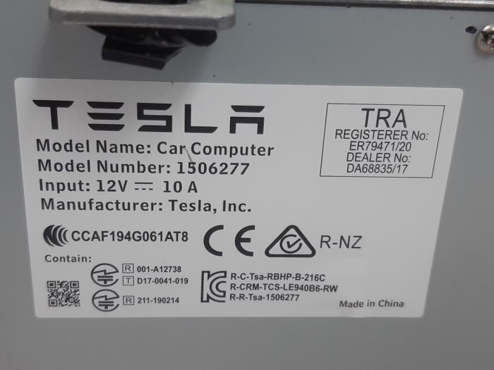 Computer, miscellaneous Tesla Model 3 Long Range, Performance AWD ...