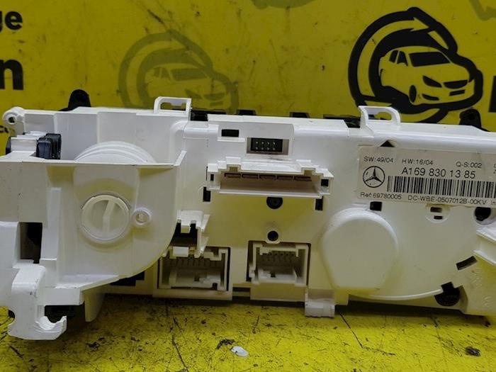 Heater control panel Mercedes A 2.0 A-160 CDI 16V 5-Drs. - A1698301385