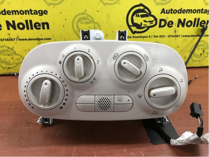Heater control panel Fiat 500 1.3 MJTD 16V - 00517958700