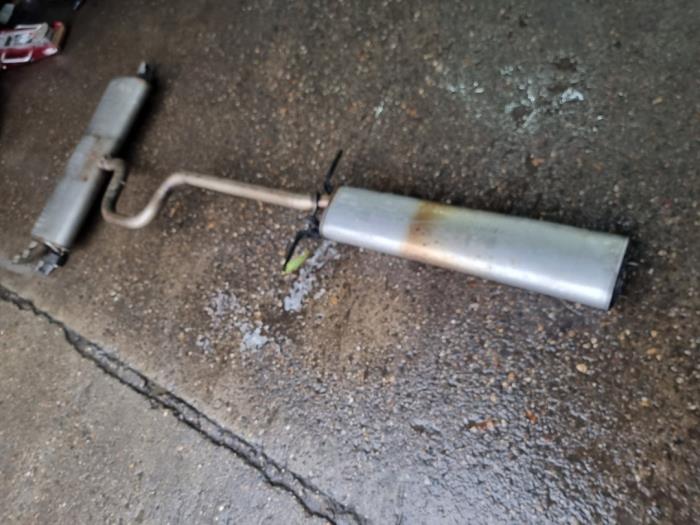 Exhaust central + rear silencers with part number 5Q625361 stock