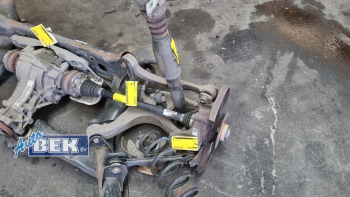 Rear suspension system, left Audi Q5 2.0 TDI 16V Quattro - 8R0505431F