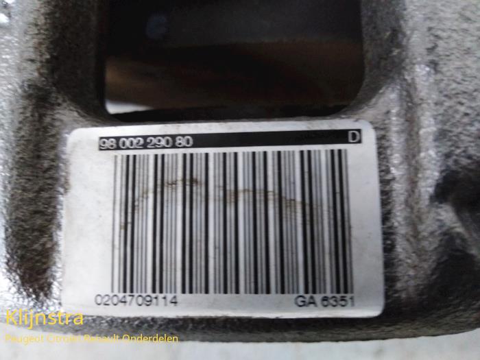 Rear brake calliper, right Peugeot 308 - GA6351 5G02