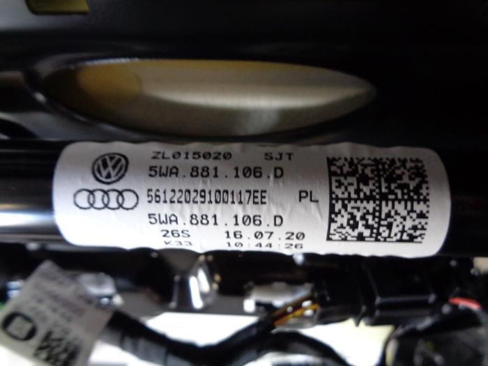Siège avant gauche et droite Volkswagen Golf VIII 2.0 TDI BlueMotion ...
