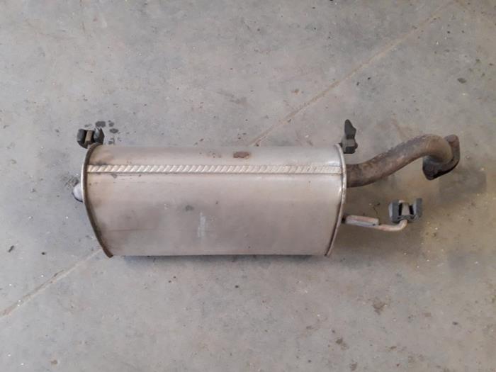 Exhaust rear silencers with part number 223 stock