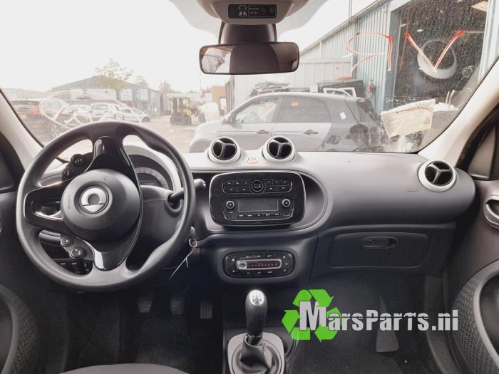 Heater control panel Smart Forfour 1.0 12V - A4539050600 SMART