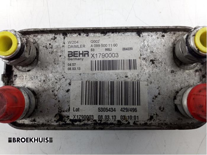 Oil cooler Mercedes E E-220 CDI 16V BlueEfficiency,BlueTEC - A0995001100