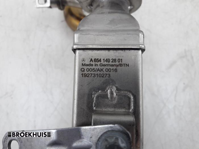 EGR cooler Mercedes C C-200d 1.6 Turbo 16V - A6541402801 654916