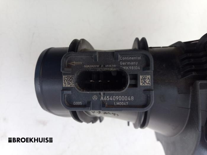 Air mass meter Mercedes C C-300de 2.0 Turbo 16V - A6540900048 654920 MAHLE