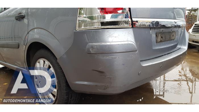 Used Opel Zafira (M75) 1.6 16V Rear bumper colour code Z163 ...