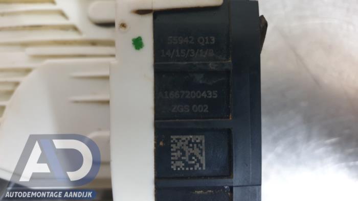 Front door lock mechanism 4-door, right Mercedes B 1.6 B-180 ...