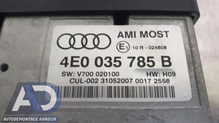 Interface téléphone Audi A6 Avant Quattro 3.0 TDI V6 24V - 4E0035785B fidelity