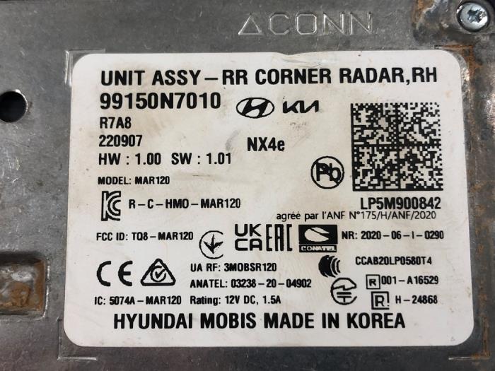 Hyundai Tucson Capteurs radar stock | ProxyParts.fr