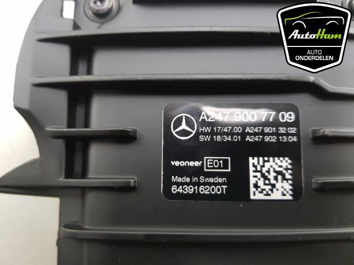 Front camera Mercedes B 1.3 B-200 Turbo 16V - A2479007709 MERCEDES