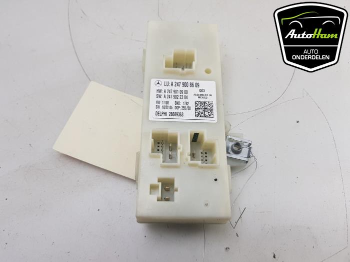 Computer lighting module Mercedes GLB 1.3 GLB-180 Turbo 16V - A2479008609