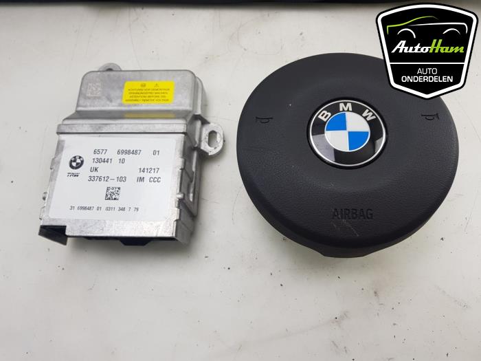Airbag set+module BMW X2 sDrive 20i 2.0 16V Twin Power Turbo - 72129384457