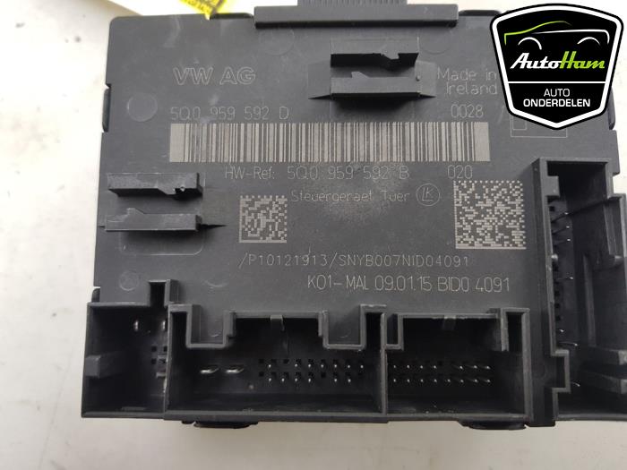 Central door locking module Volkswagen Golf VII 1.4 GTE 16V ...