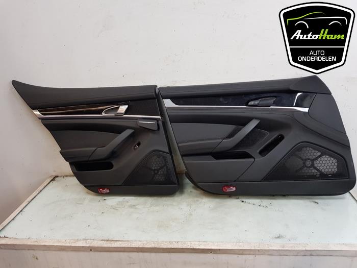 Set of upholstery (complete) Porsche Panamera 3.0 V6 24V 4S - 97052153500