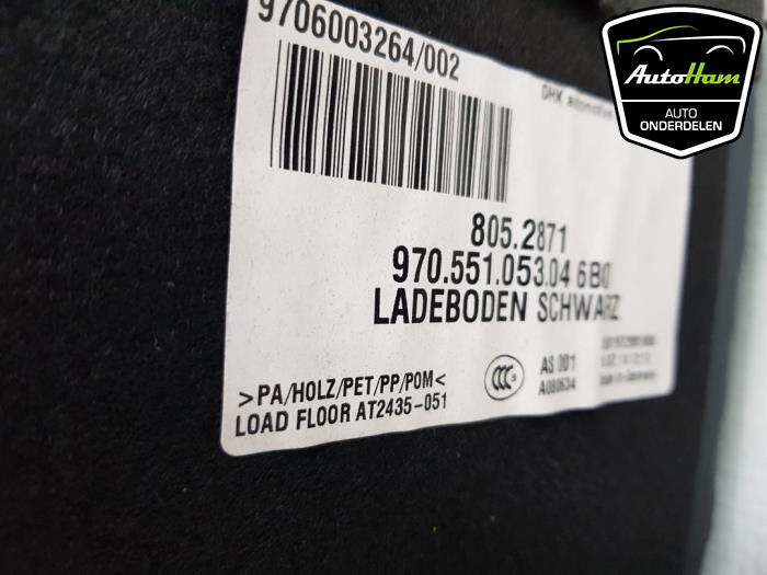 Floor panel load area Porsche Panamera 3.0 V6 24V 4S - 97055105310