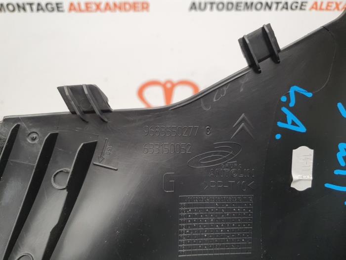 Support plage arrière Citroen C3 1.6 HDi 92 - 9683550277C