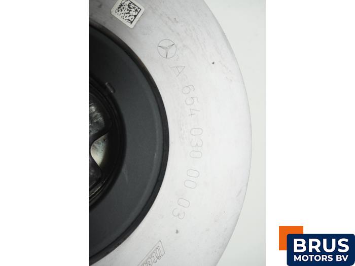 Crankshaft pulley Mercedes E E-220d 2.0 Turbo 16V - A6540300003 65492080