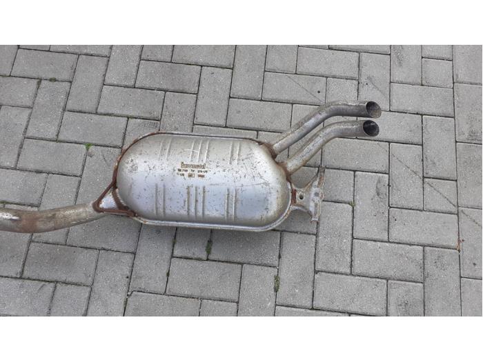 Exhaust central + rear silencer Mercedes E diesel 3.0 300 D - 1244911601