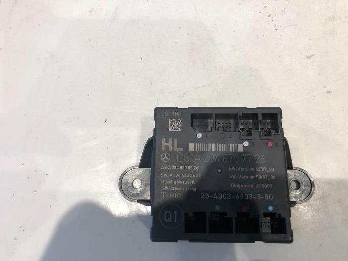 Central door locking module Mercedes C Estate 2.2 C-200 CDI 16V ...