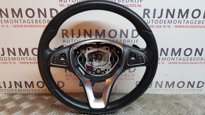 Steering wheel Mercedes E E-220d 2.0 Turbo 16V - A0004605600