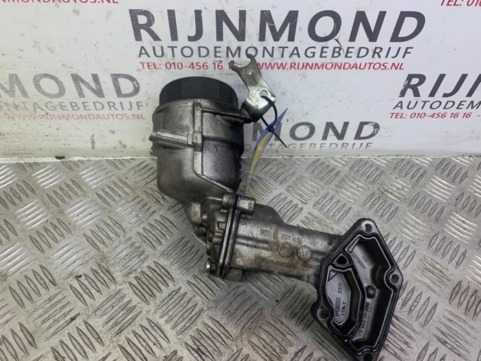 Oil filter housing Mercedes ML II 3.0 ML-320 CDI 4-Matic V6 24V ...