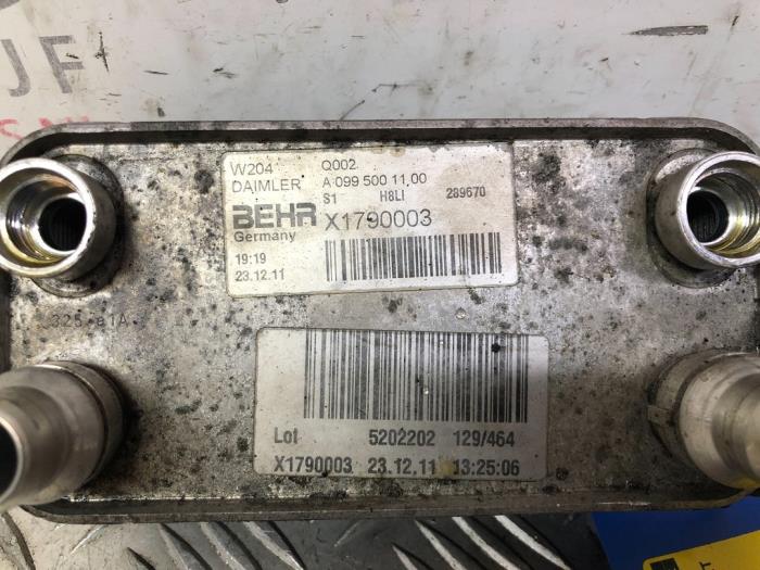 Oil cooler Mercedes C 1.8 C-180 CGI 16V BlueEfficiency - A0995001100 271820