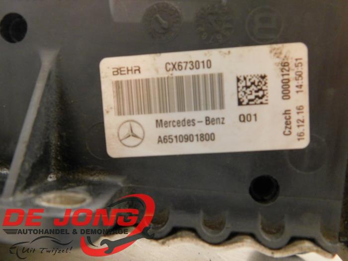 Intercooler Mercedes GLC 2.2 220d 16V BlueTEC 4-Matic - A6510901800 651921