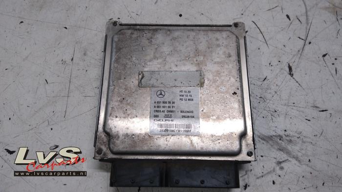 Engine management computer Mercedes A 1.8 A-180 CDI 16V Autom ...