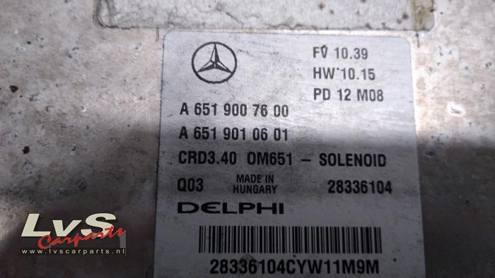 Engine management computer Mercedes A 1.8 A-180 CDI 16V Autom ...
