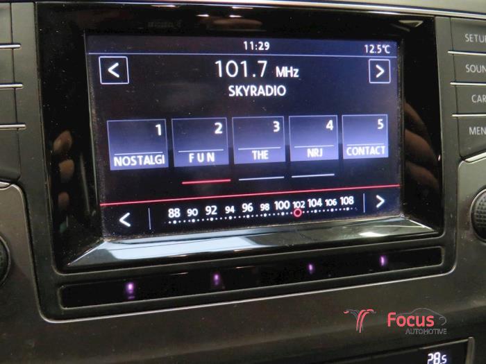 Radio CD player Volkswagen Golf VII 1.6 TDI 16V - 5G0919605 Vw Panasonic