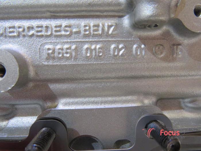 Engine Mercedes Sprinter 3,5t 319 CDI,BlueTEC V6 24V 4x4 - A6510160201 651
