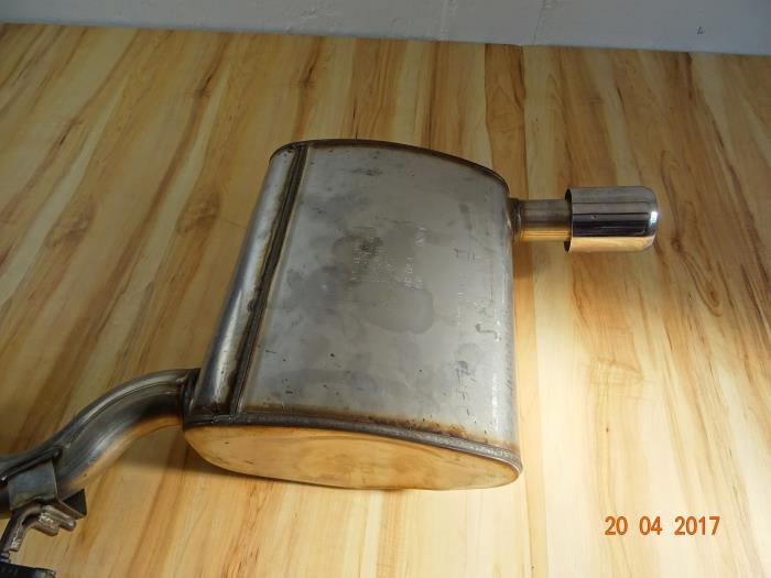 Exhaust rear silencers with part number 5429 stock