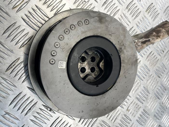 Crankshaft pulley Mercedes E E-220d 2.0 Turbo 16V - A6540300003 654920