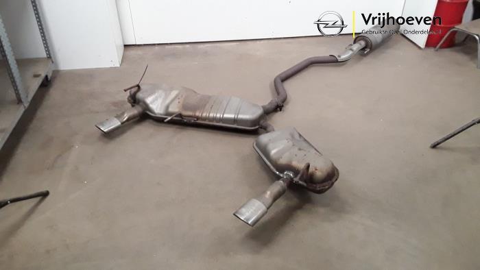 Exhaust central + rear silencers with part number 1314371 stock