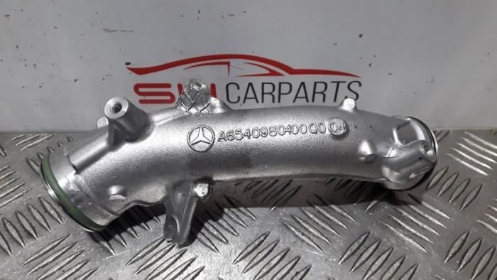 Intercooler tube Mercedes C C-220d 2.0 Turbo 16V - A6540980400 654920