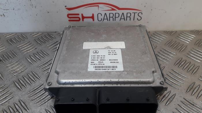 Engine management computer Mercedes B 1.8 B-180 CDI BlueEFFICIENCY 16V ...