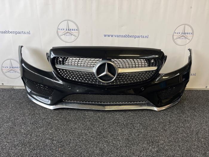 Front bumper Mercedes C C-200 2.0 CGI 4-Matic 16V 197 - A2058801840