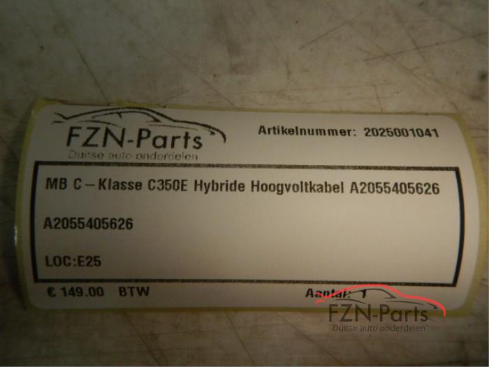 Cable high-voltage Mercedes C-Klasse - A2055405626 - FZN Parts