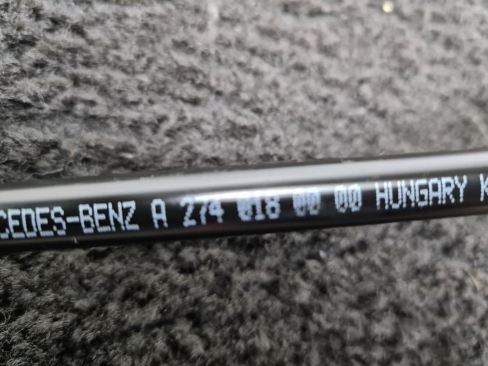 Hose (miscellaneous) Mercedes C C-200 2.0 CGI 16V - A2740180000