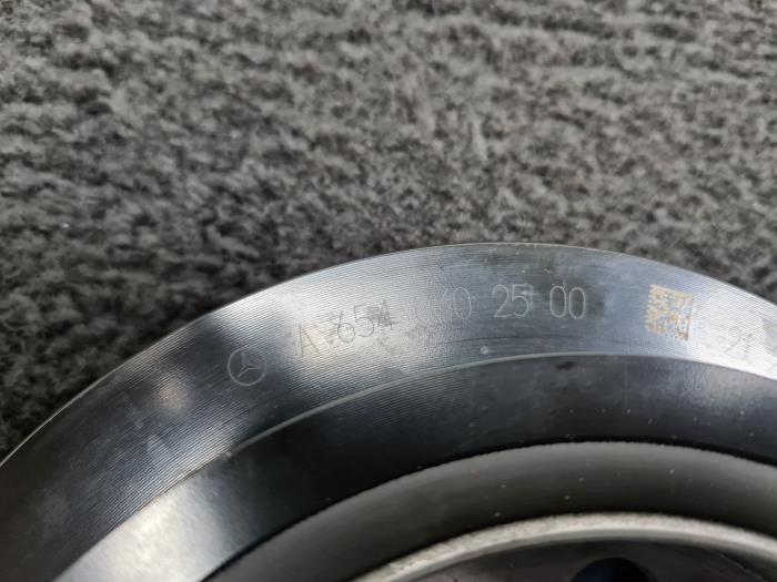 Crankshaft pulley Mercedes C C-220d 2.0 Turbo 16V 4-Matic - A6540302500 ...