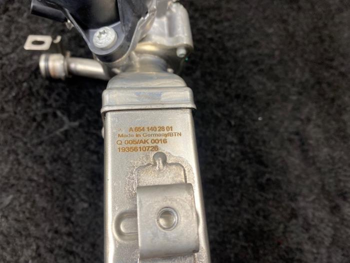 EGR cooler Mercedes Vito 2.0 114 CDI 16V - A6541405700 654920
