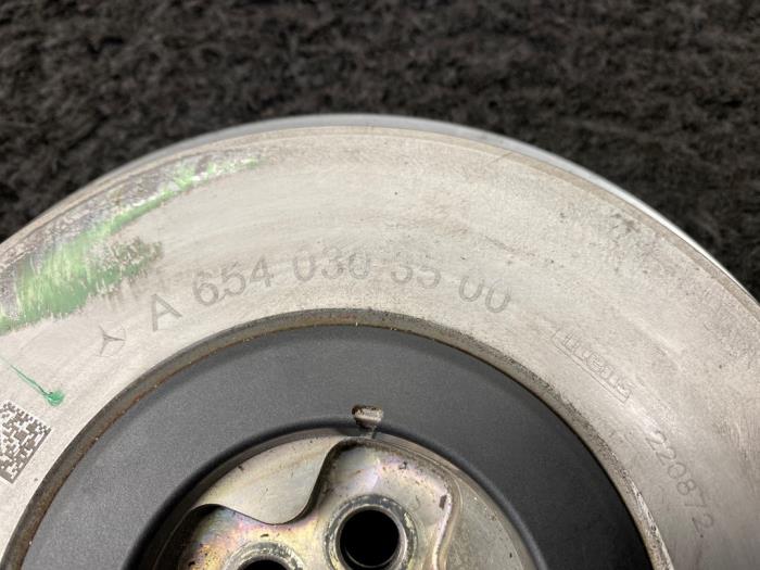 Crankshaft pulley Mercedes E E-220d 2.0 Turbo 16V 4-Matic - A6540303500 ...