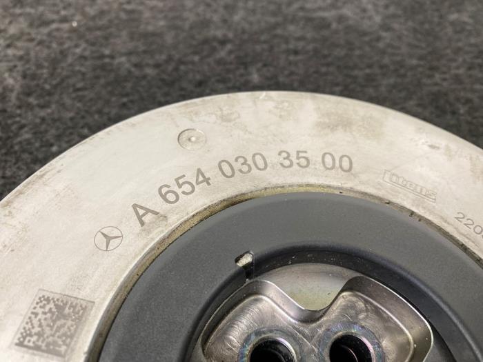 Crankshaft pulley Mercedes E E-220d 2.0 Turbo 16V 4-Matic - A6540303500 ...