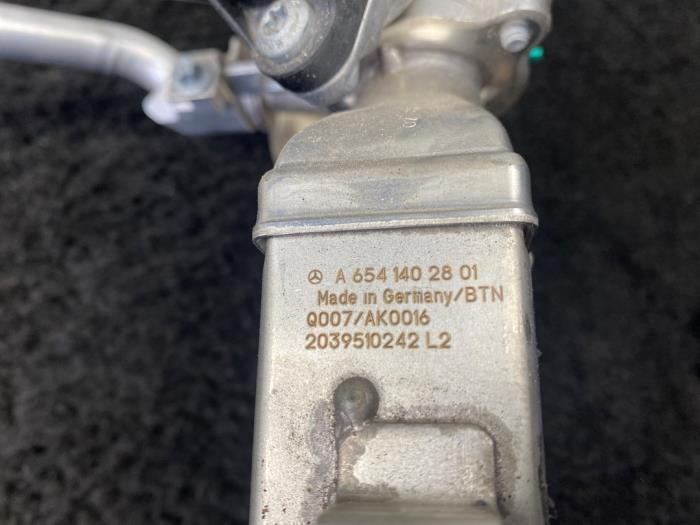 EGR cooler Mercedes E E-220d 2.0 Turbo 16V 4-Matic - A6541402801 654920